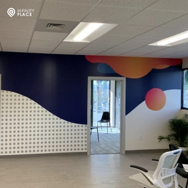 Adesivo para Divisórias Vinil Branco | Infinity Place